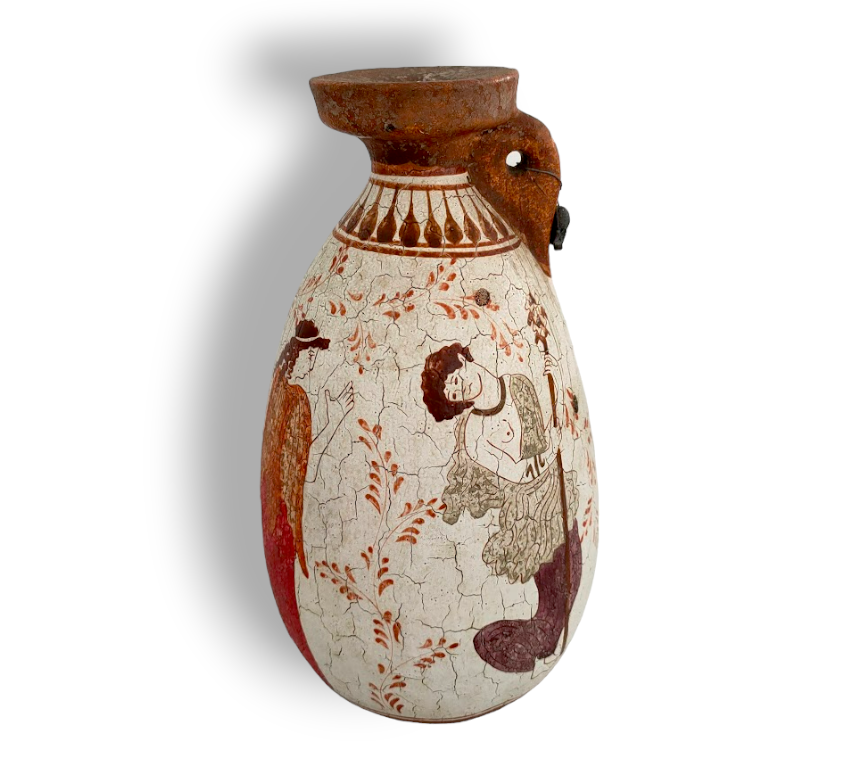 Officina68 Copia Brocca Greca in Terracotta